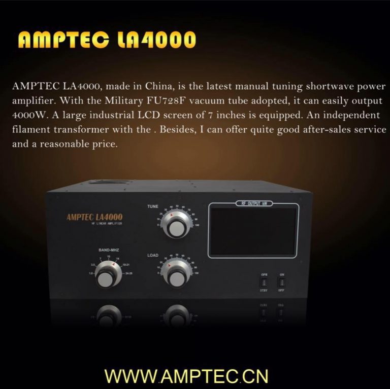 Amptec LA4000 4kW Amplifier from China - Ham Radio Reviews