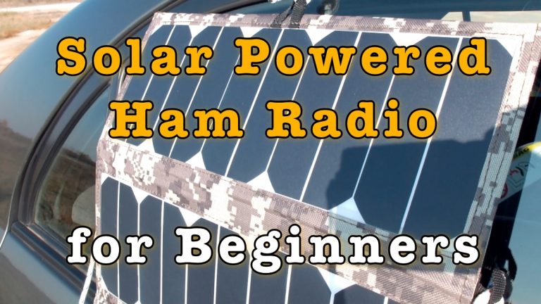 Solar Powered Ham Radio for Beginners - Ham Radio Reviews
